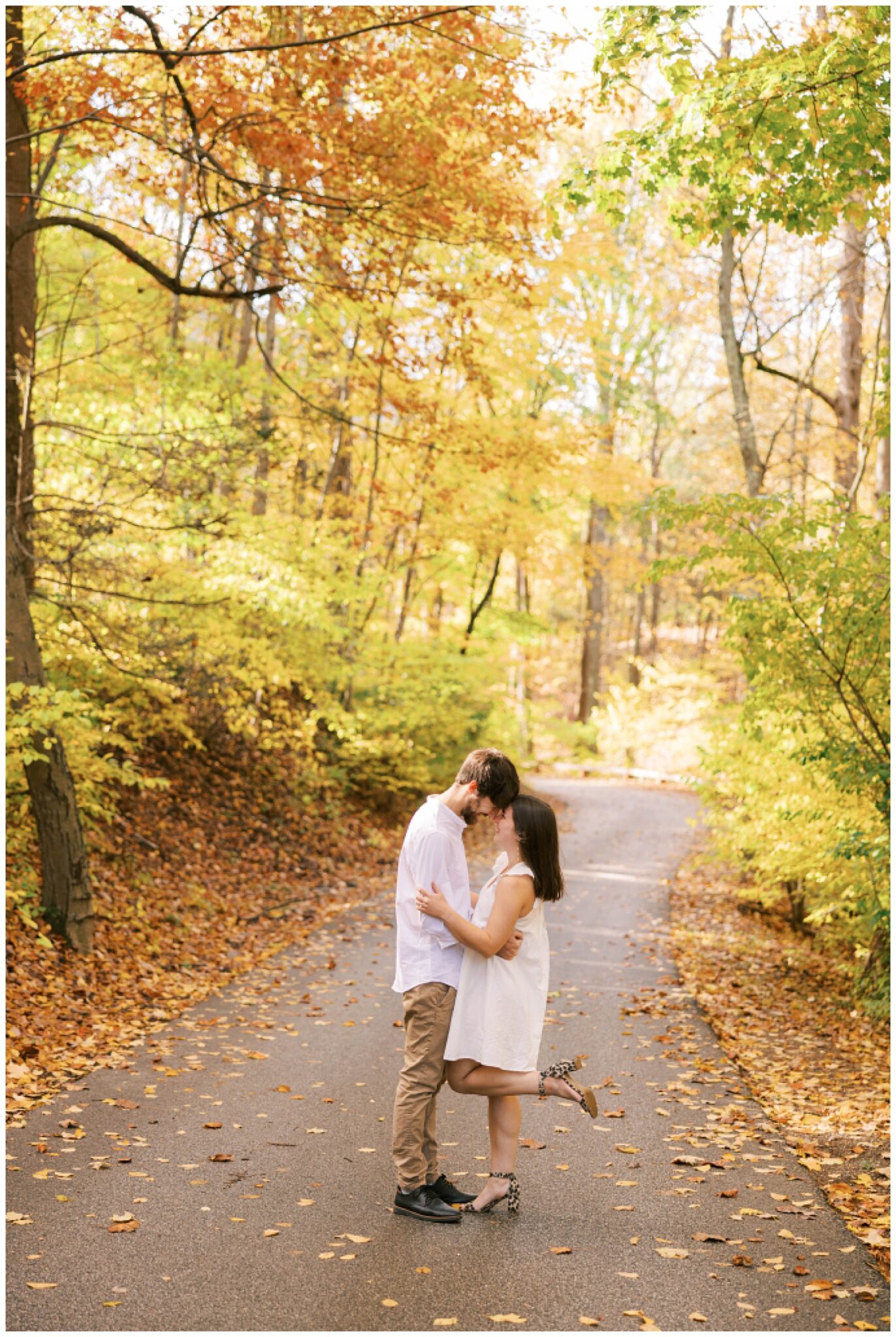 Doubling Gap Fall Engagement Session - hollymariephotography.com