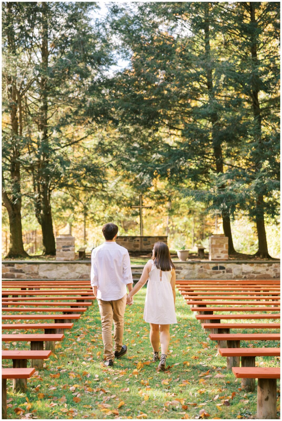Doubling Gap Fall Engagement Session - hollymariephotography.com